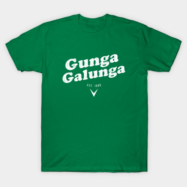Gunga Galunga Est. 1980 - vintage logo - Gunga Galunga - T-Shirt | TeePublic